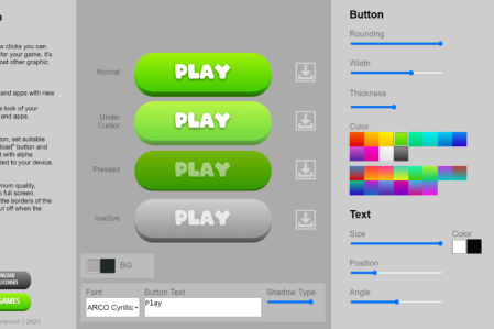Quick Creator Tool. 3d Buttons - Free Addicting Game